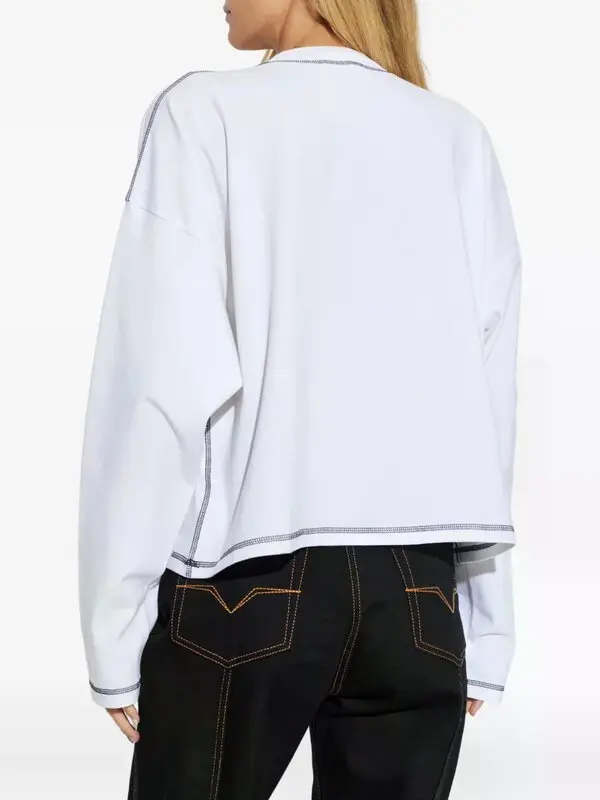 Versace Medusa-logo Long-sleeve Top