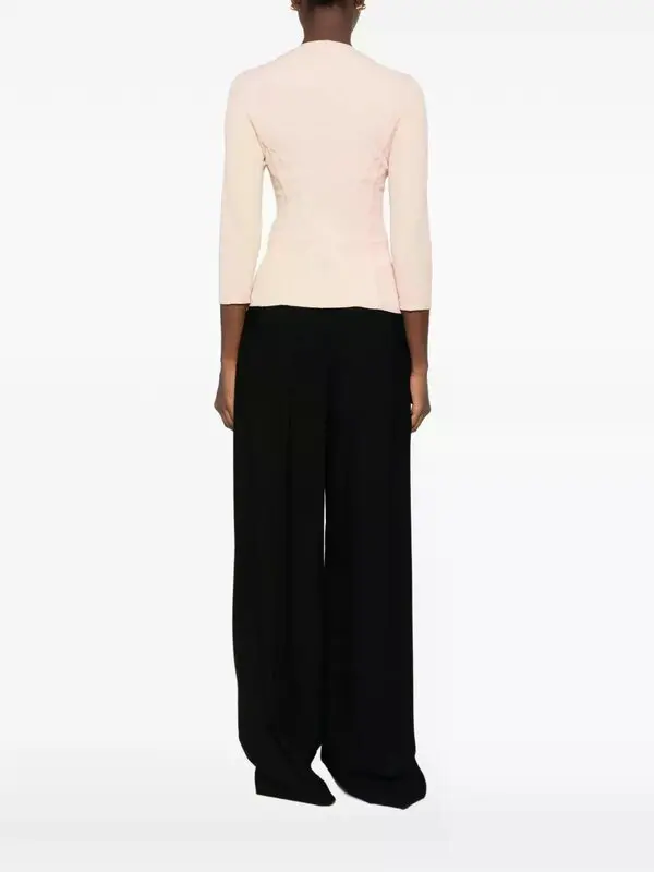 Elisabetta Franchi Corset-style Zip-up Jacket
