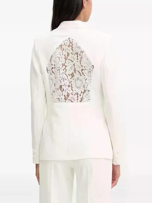 MORGAN Lace-panel Blazer