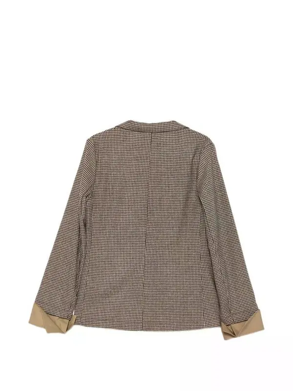 MAISON JEJIA Harry Houndstooth-pattern Blazer