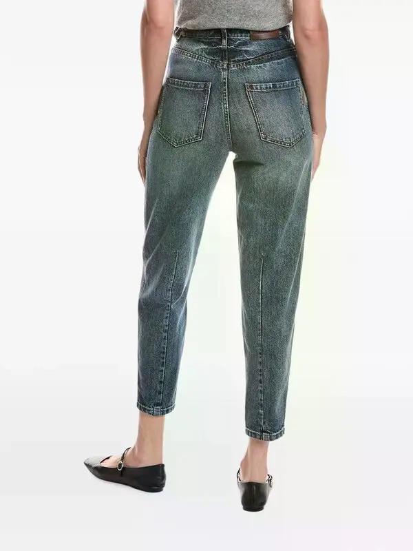 Brunello Cucinelli Tapered-cut Jeans