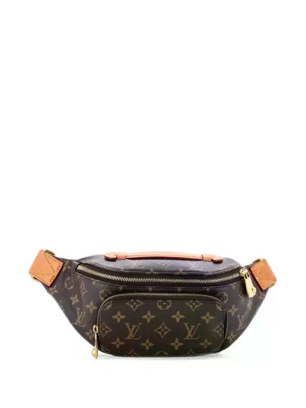 LOUIS VUITTON Rush Bumbag Monogram Canvas Belt Bag - Brown