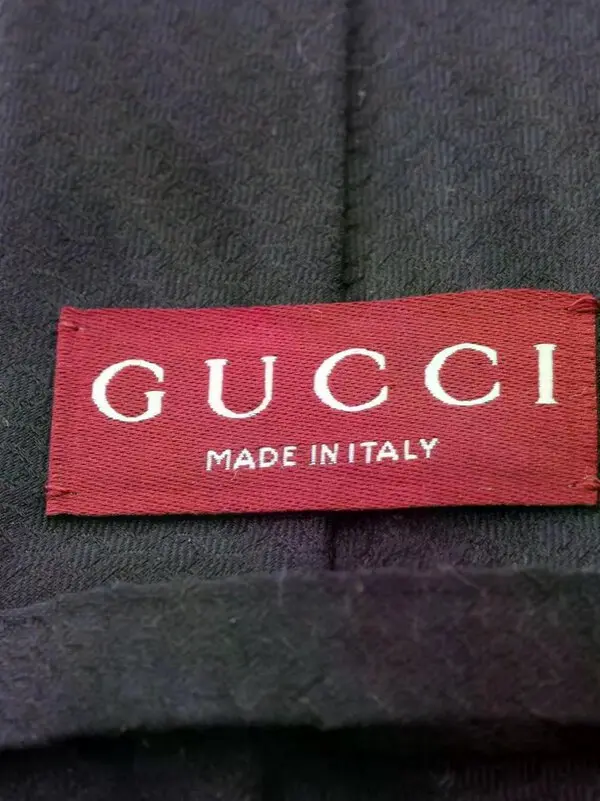 Gucci Horsebit Jacquard Neck Tie