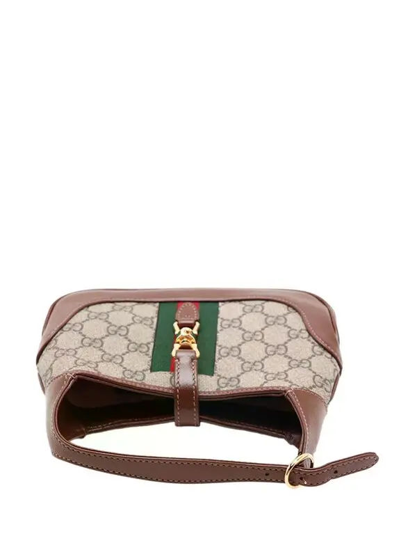 Gucci 2000-2015 Mini Gg Supreme Web Jackie 1961 Crossbody Bag