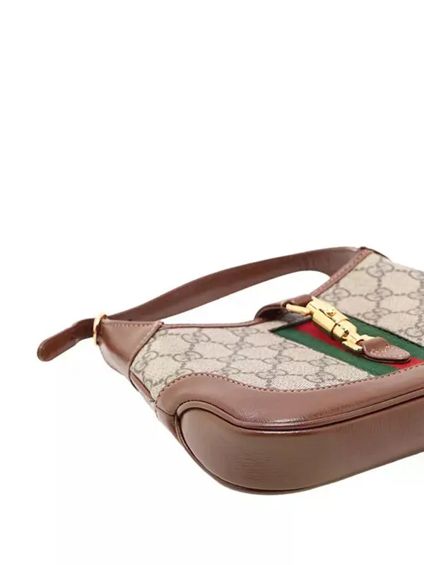 Gucci 2000-2015 Mini Gg Supreme Web Jackie 1961 Crossbody Bag