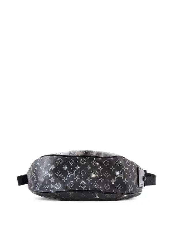 LOUIS VUITTON Alpha Limited Edition Monogram Galaxy Canvas Hobo Bag