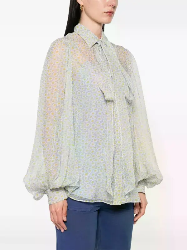 Gucci Printed Silk Shirt