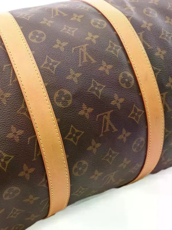 LOUIS VUITTON 2001 Monogram Keepall Bandouliere 55 Bag