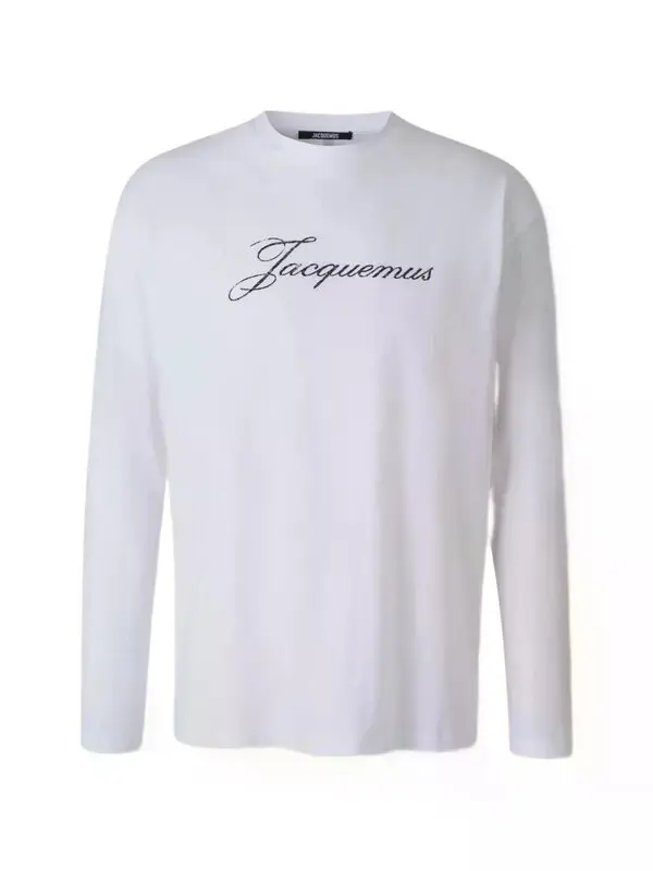 Jacquemus Logo-print Long-sleeve T-shirt