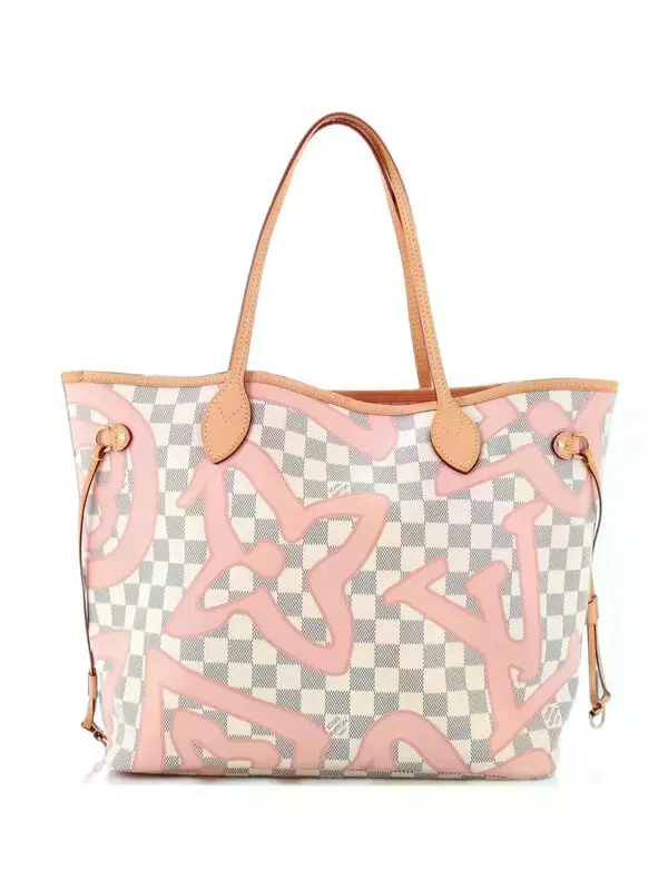 LOUIS VUITTON Neverfull Nm Limited Edition Damier Tahitienne Mm Tote Bag - Multicolour