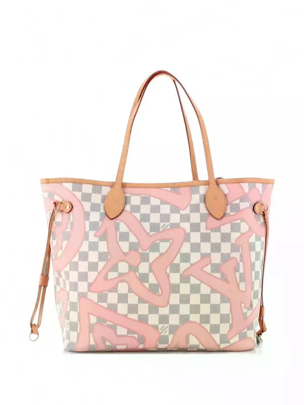 LOUIS VUITTON Neverfull Nm Limited Edition Damier Tahitienne Mm Tote Bag - Multicolour