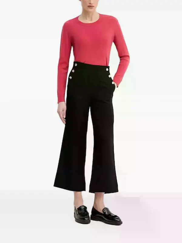 BENETTON Fine-knit Crew-neck Top