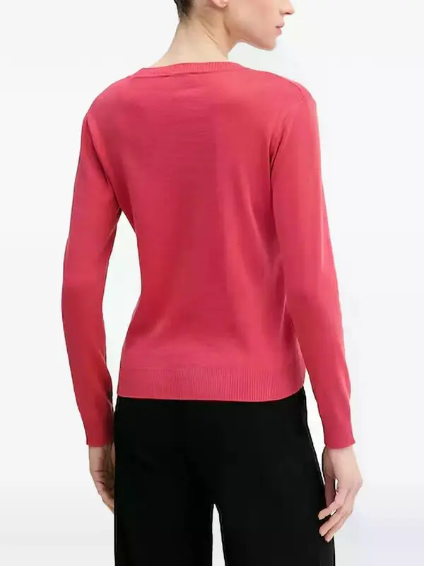 BENETTON Fine-knit Crew-neck Top