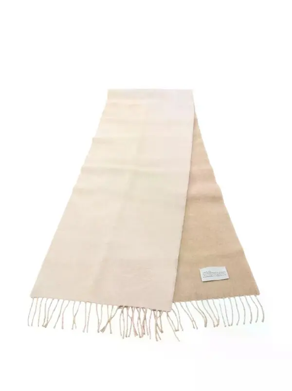 Loewe 2010s Anagram Fringed Scarf - Neutrals
