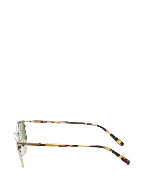 FERRAGAMO Rectangle-frame Gancini Sunglasses
