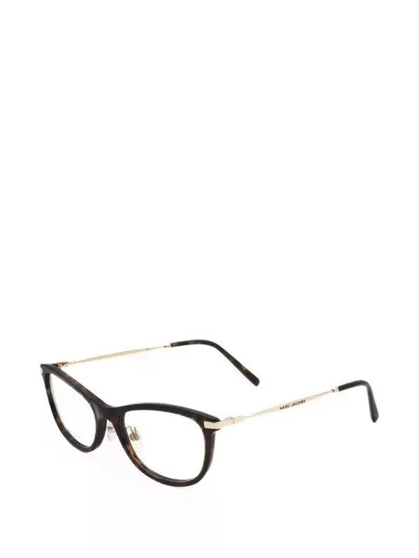 Marc Jacobs Tortoiseshell Effect Cat-eye Eyeglasses - Brown