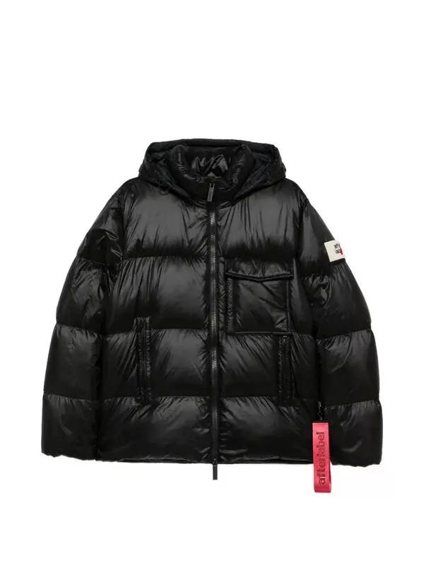AFTER/LABEL Katalla Hooded Padded Jacket - Black