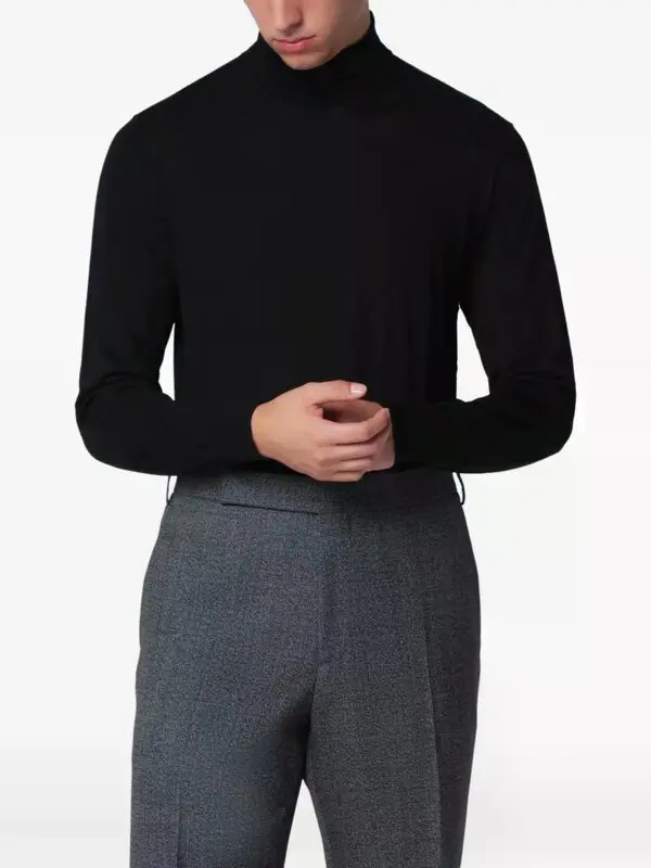 DRUMOHR Long-sleeve Roll-neck Fine-knit Sweater