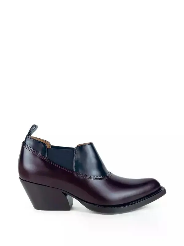 Marni Leather Boots - Brown