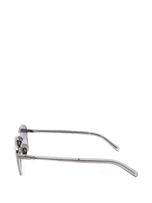 Prada 2010s Geometric-frame Gradient-lens Sunglasses