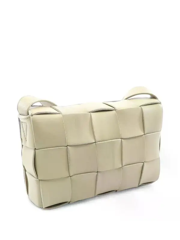 Bottega Veneta 2010s Cassette Maxi Intrecciato Shoulder Bag