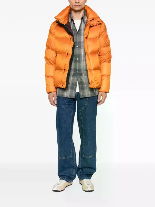 AFTER/LABEL Chamonix Quilted Puffer Jacket - Orange