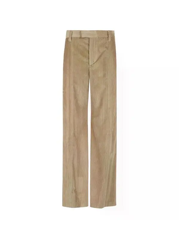 Brunello Cucinelli Corduroy Wide-leg Trousers - Neutrals