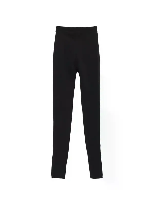 TOTEME Zip Leggings - Black