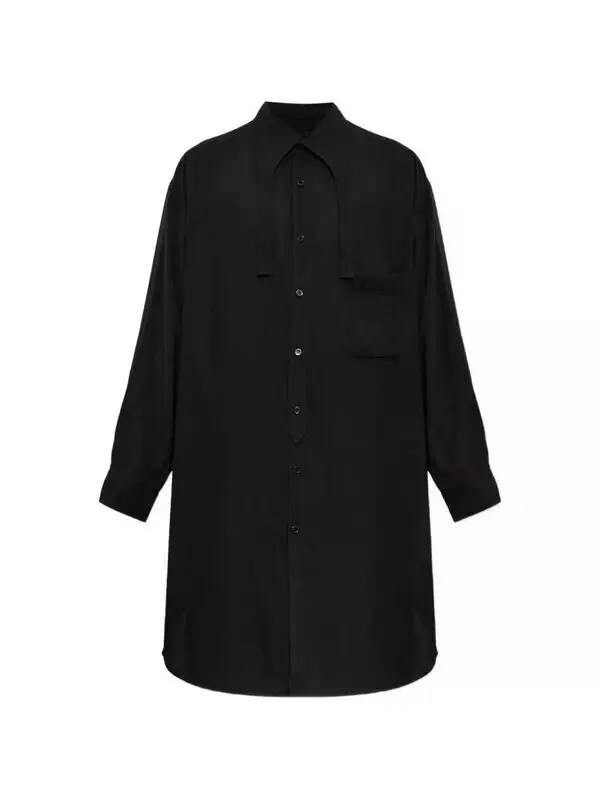 Yohji Yamamoto Oversized Long-line Shirt