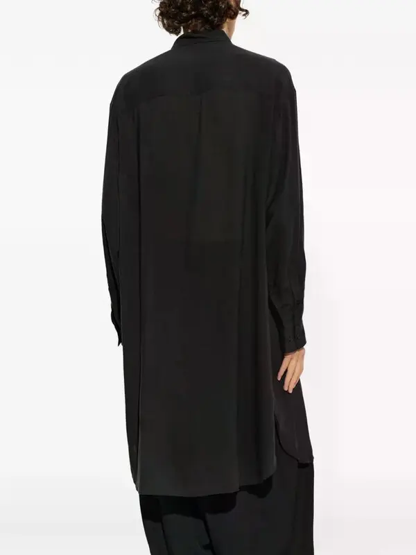 Yohji Yamamoto Oversized Long-line Shirt