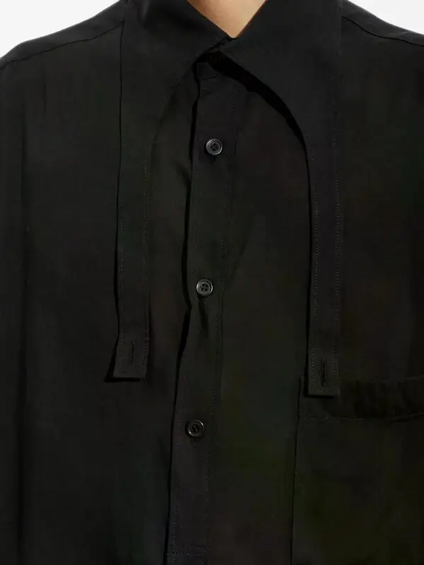 Yohji Yamamoto Oversized Long-line Shirt
