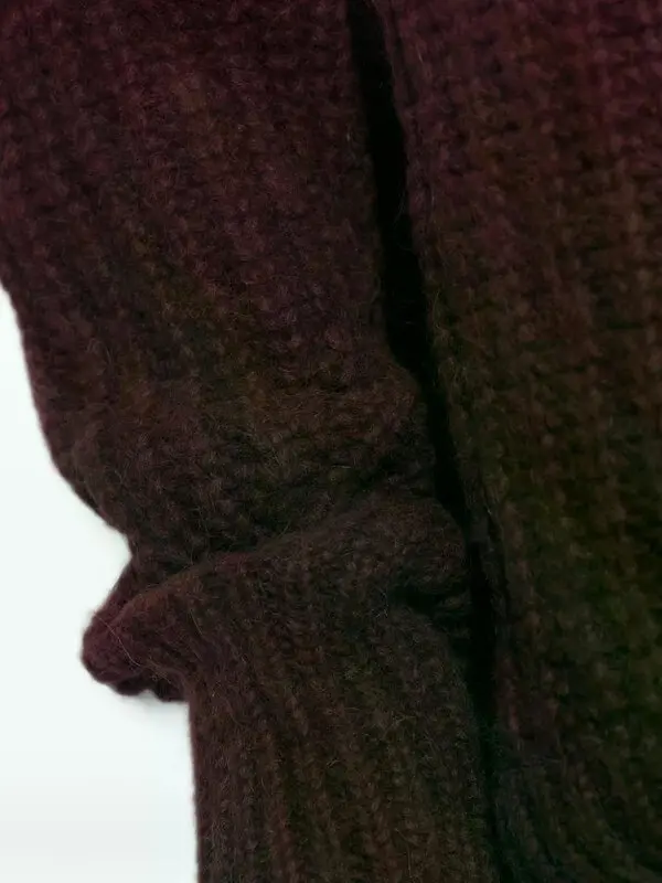 ROTATE BY BIRGER CHRISTENSEN Logo-intarsia Chunky-knit Sweater