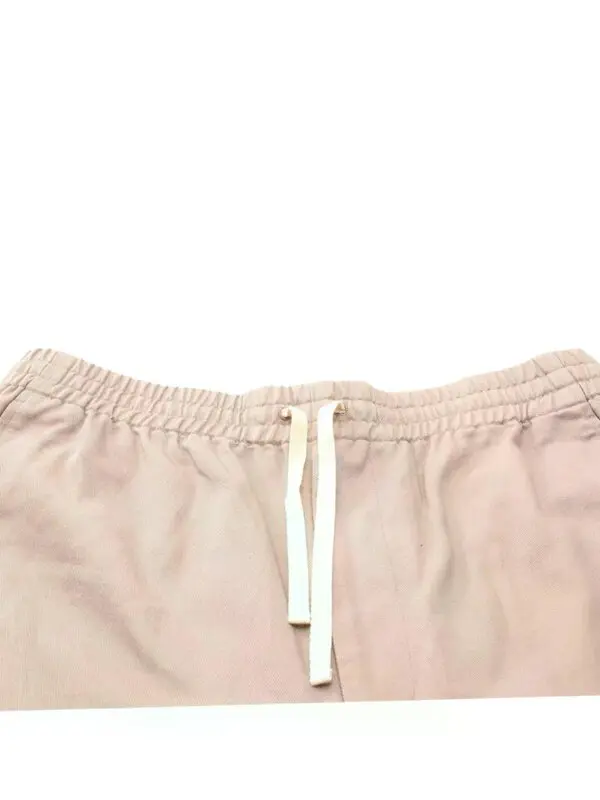 Gucci 2010s Logo Patch Drawstring Trousers