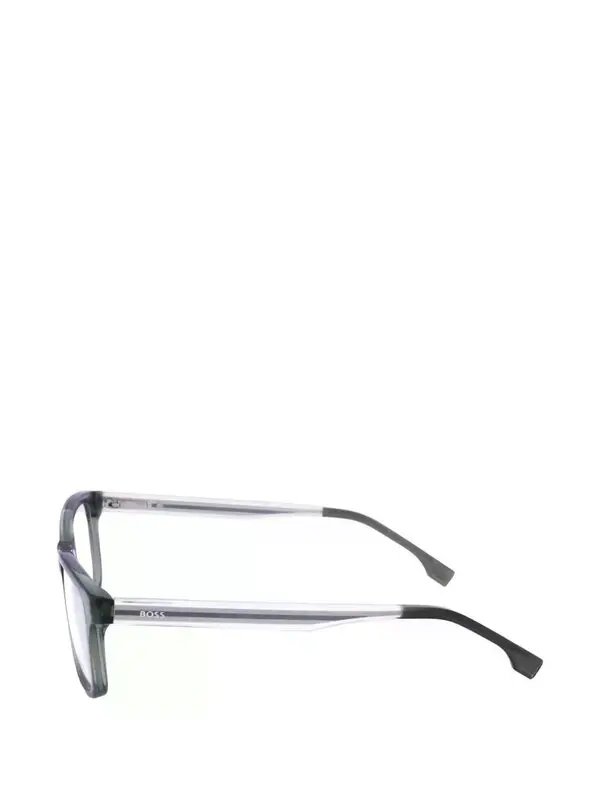 BOSS Rectangle Frame Eyeglasses