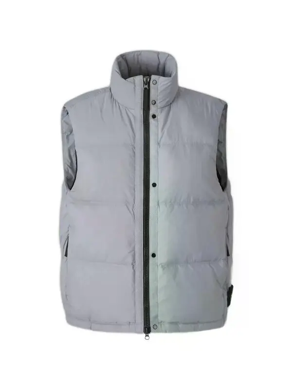 Stone Island Logo-patch Gilet - Grey
