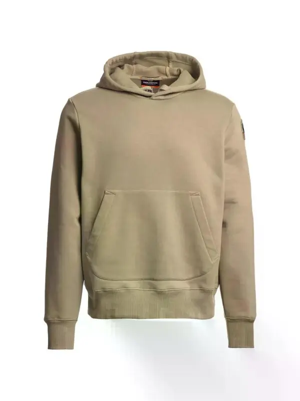 PARAJUMPERS Everest Logo-patch Hoodie - Neutrals