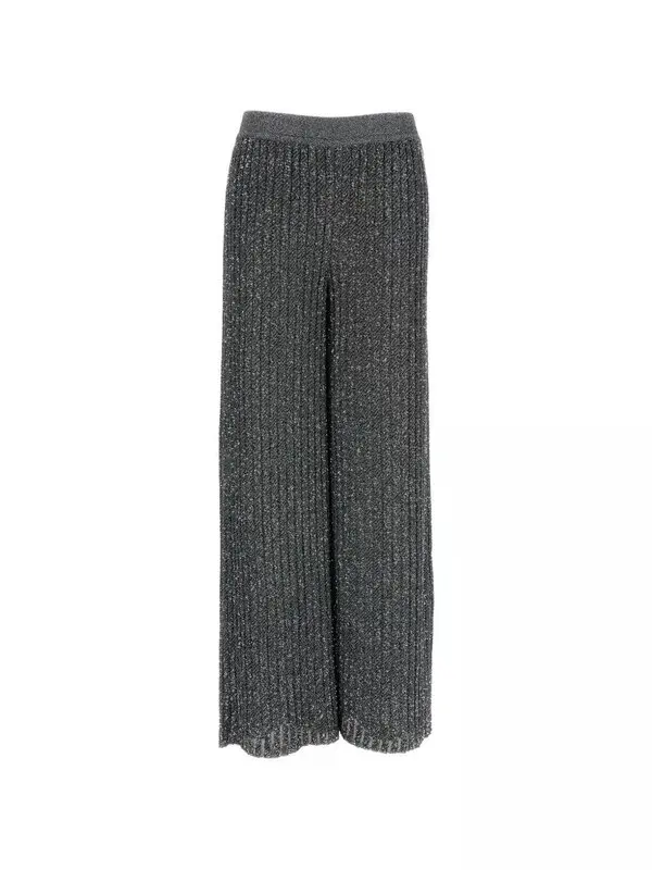 Missoni Sequin Embellished Palazzo Pants - Grey