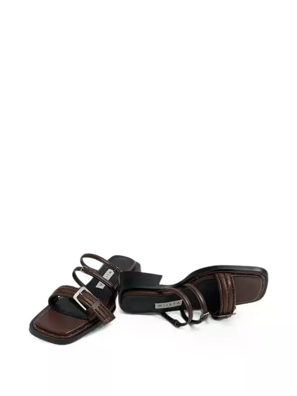 MIISTA Nayah Woven Buckle-fastening Sandals