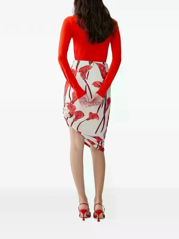 Carolina Herrera Mock Neck Sweater