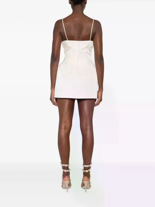 Magda Butrym Sculptural V-neck Dress