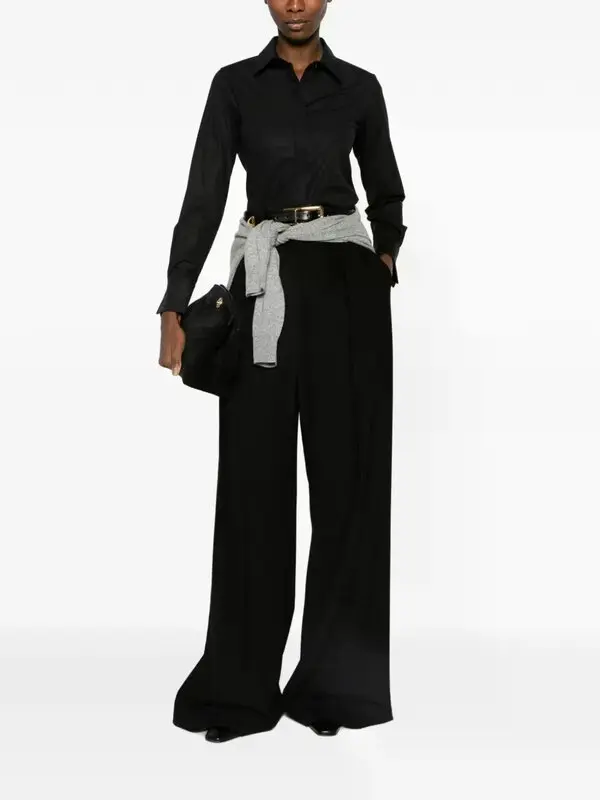 Max Mara Long-sleeve Shirt - Black