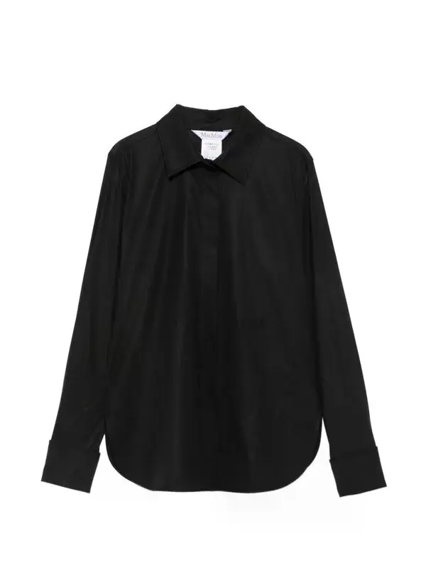 Max Mara Long-sleeve Shirt - Black