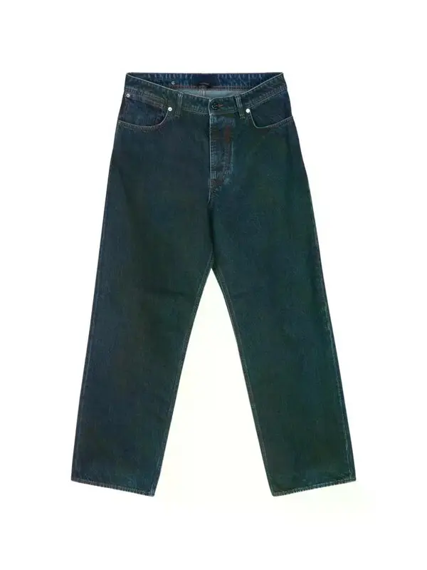 Stone Island Logo-patch Straight-leg Jeans
