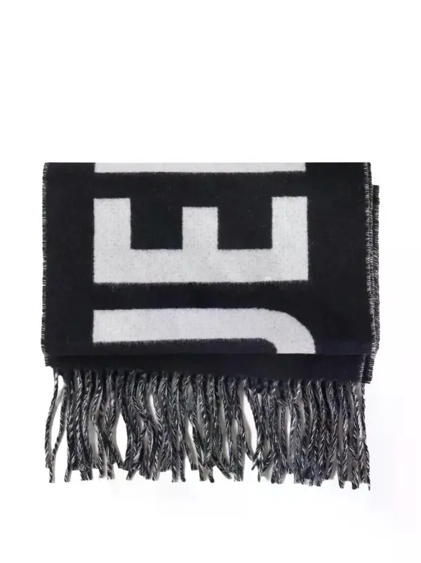 Jacquemus Logo-embellishment Fringed Scarf
