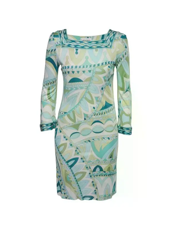 Emilio Pucci Geometric-print Mini Dress