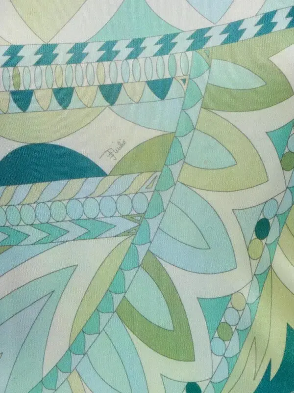 Emilio Pucci Geometric-print Mini Dress