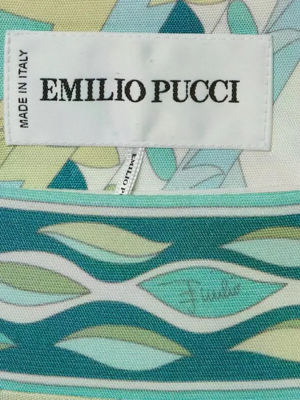 Emilio Pucci Geometric-print Mini Dress