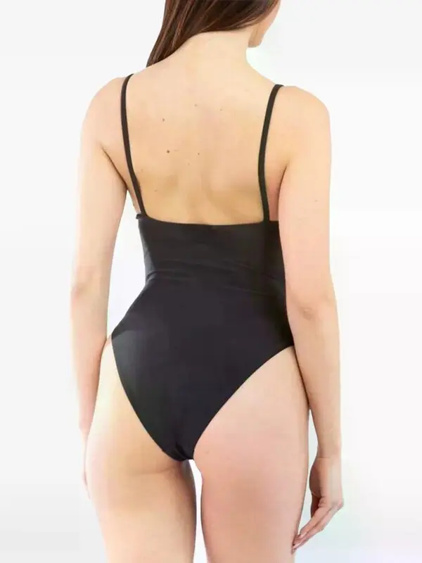 Moschino Logo-print Underwired Swimsuit