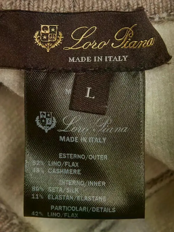 Loro Piana Feriolo Knitted Track Pants