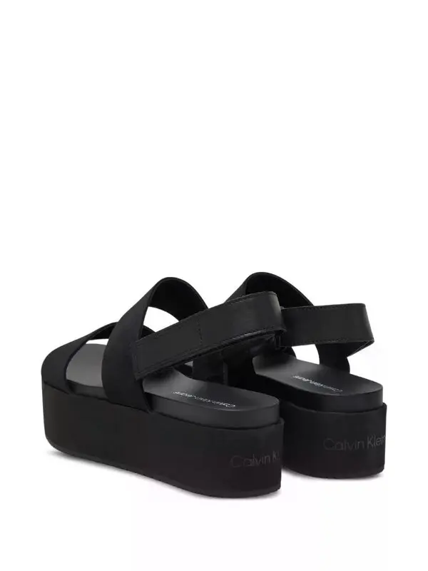 Calvin Klein Flatform Touch-strap Sandals